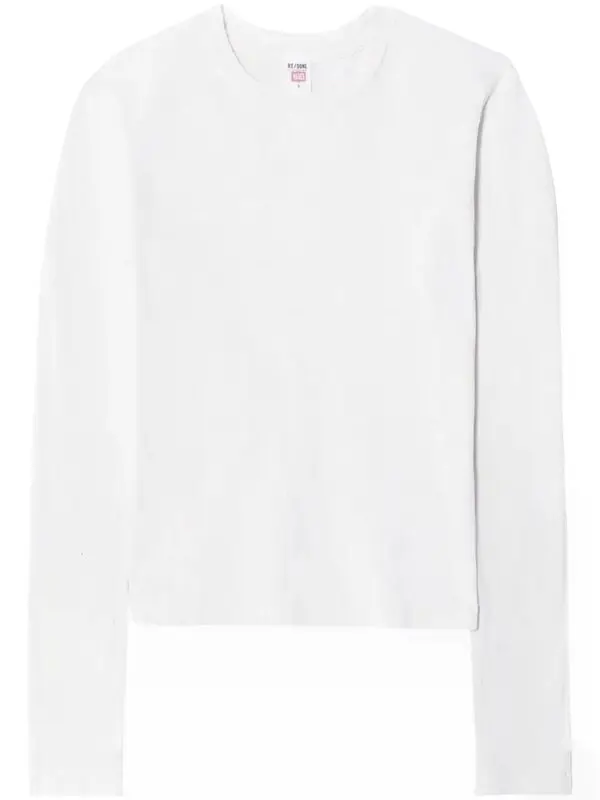 RE/DONE Long-sleeve T-shirt - White
