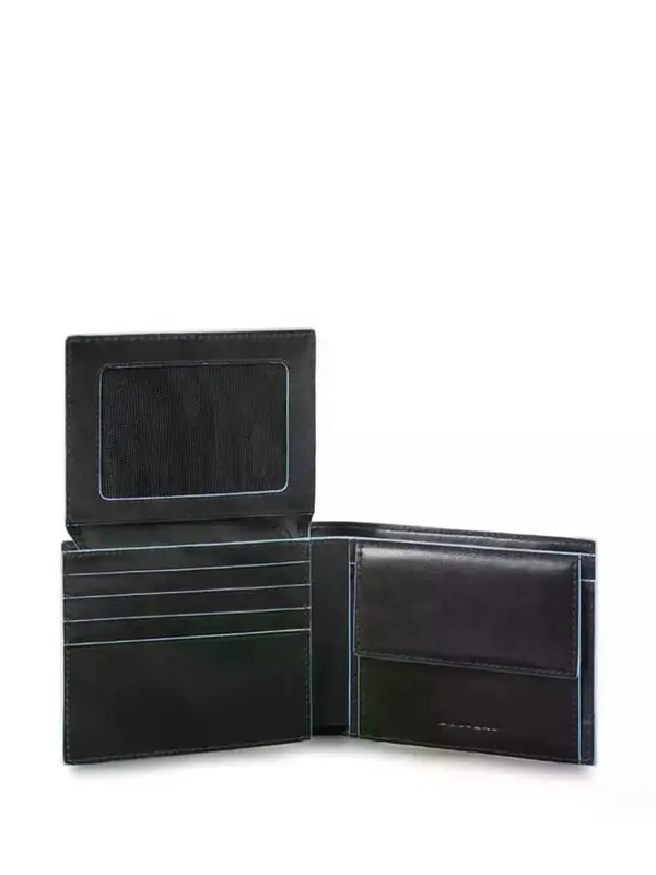 PIQUADRO Leather Wallet - Black