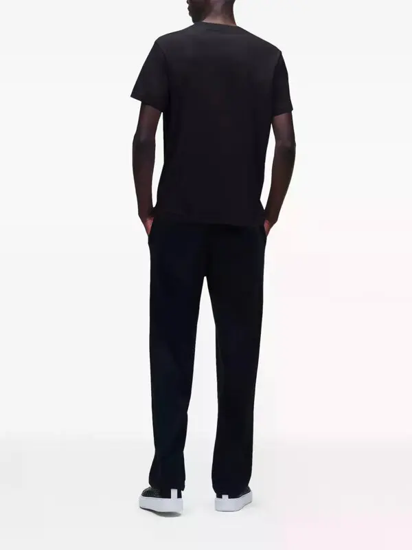 Karl Lagerfeld Ikon-print T-shirt - Black
