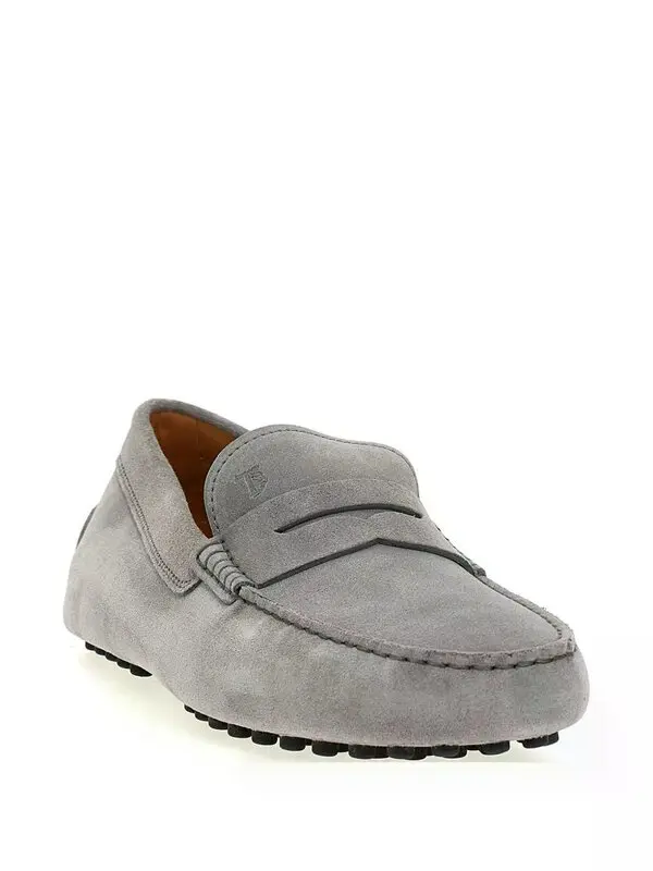 TOD'S Gommino Bubble Loafers - Grey