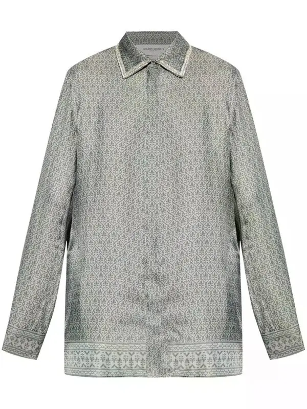 GOLDEN GOOSE Floral Print Shirt
