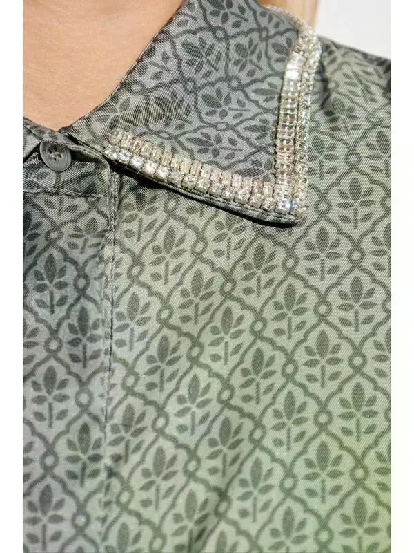GOLDEN GOOSE Floral Print Shirt