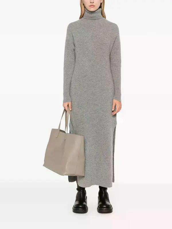 GOLDEN GOOSE Ribbed Knit Maxi Dress