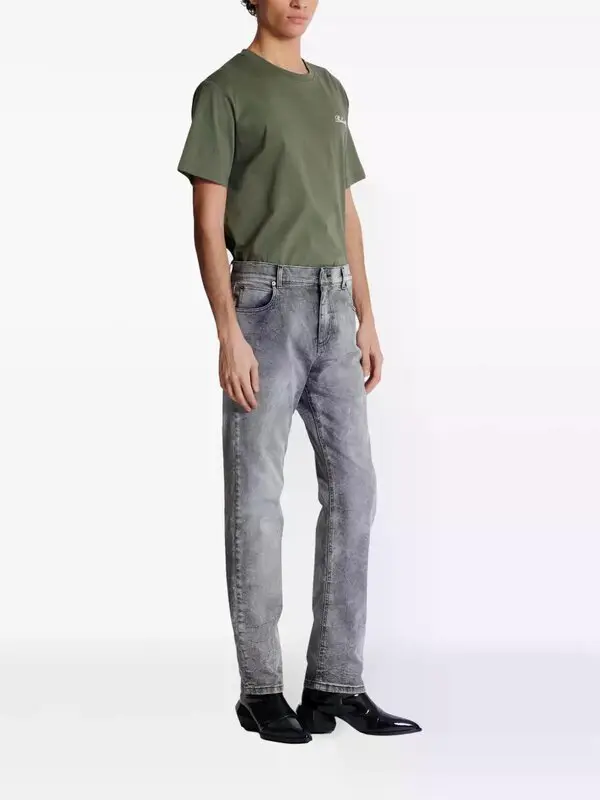 Balmain Mid-rise Straight-leg Jeans