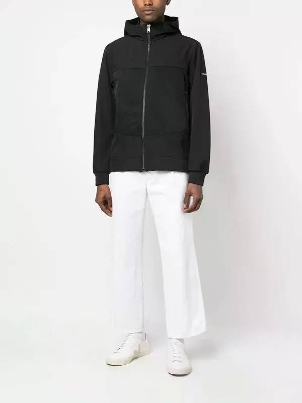 Calvin Klein Heavy-crinkle Hooded Jacket