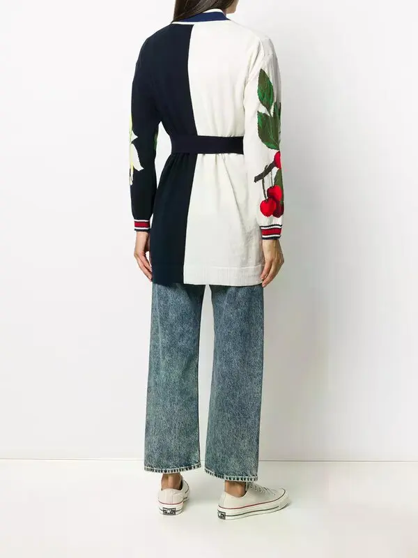 Pringle Of Scotland Colour-block Wrap Knit