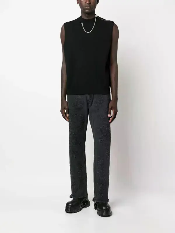 1017 Alyx 9sm Straight-leg Distressed Jeans