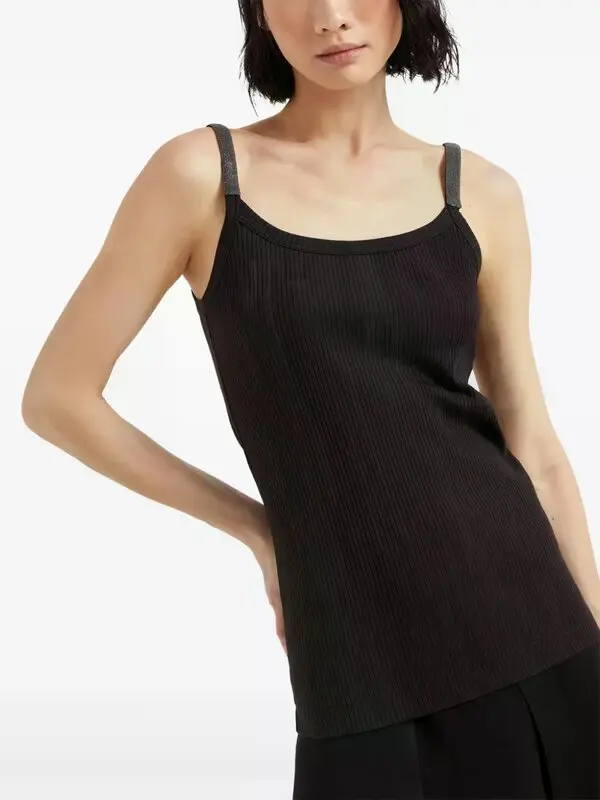 Brunello Cucinelli Monili-trim Tank Top