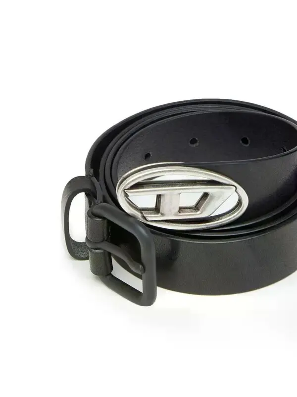 DIESEL® B-inlay Leather Belt