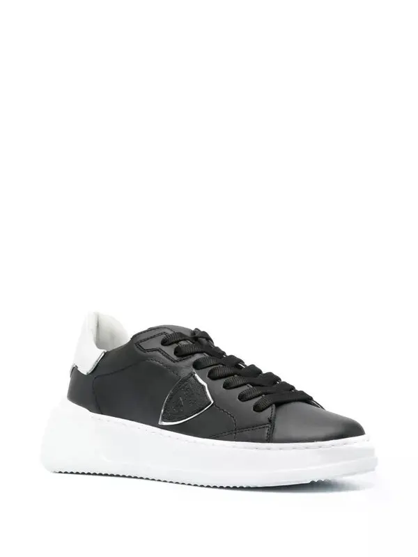 Philippe Model Tres Temple Low-top Sneakers - Black