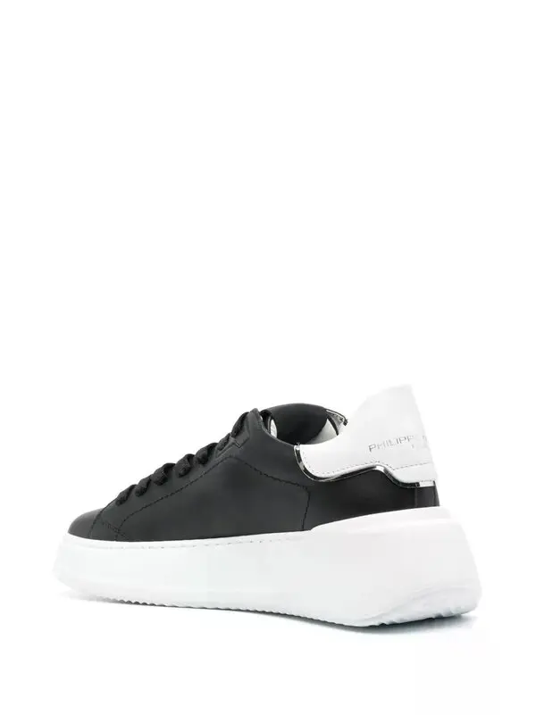 Philippe Model Tres Temple Low-top Sneakers - Black