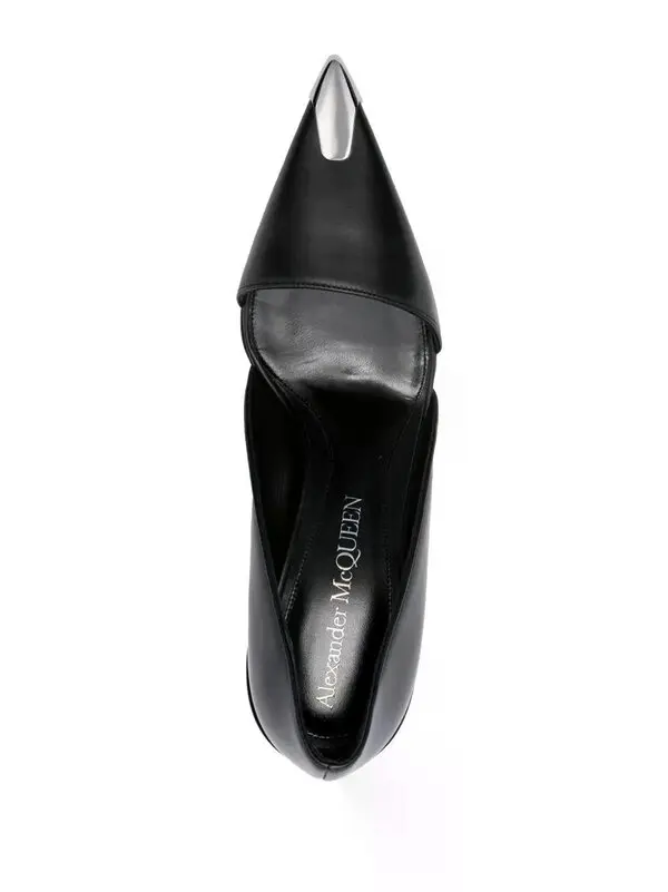 Alexander McQueen Punk 105mm Leather Pumps