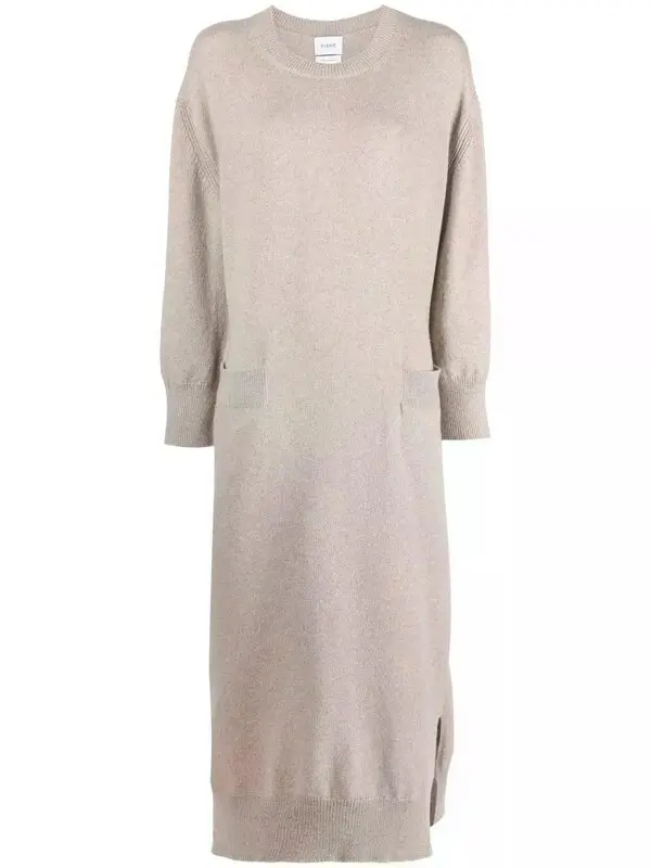 BARRIE Knit Midi Dress - Neutrals