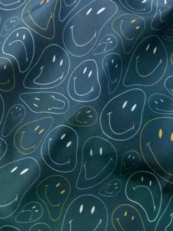 ARRELS BARCELONA Smiley Graphic-print Swim Shorts