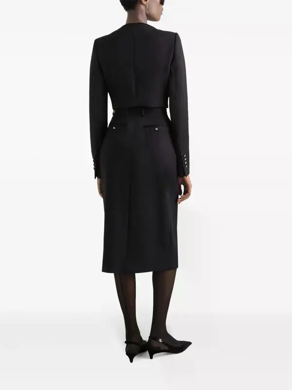 Dolce & Gabbana Pleated Midi Skirt