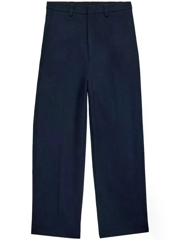 AMI Paris Wool Blend Tailored Trousers