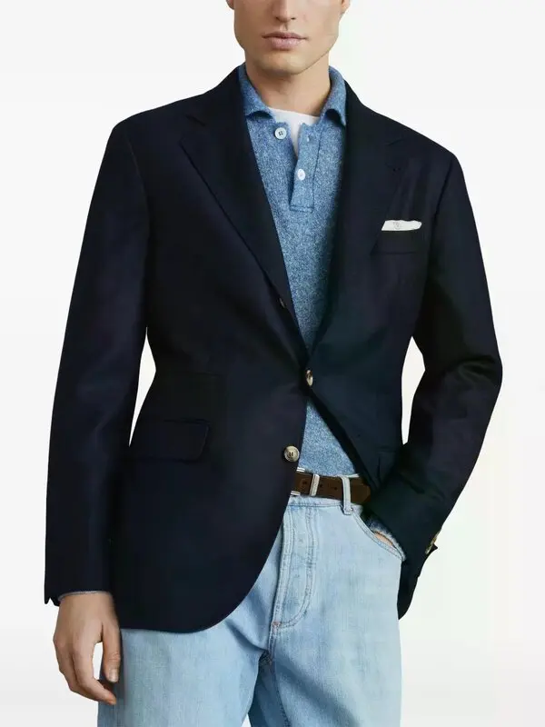 Brunello Cucinelli Single-breasted Cashmere Blazer