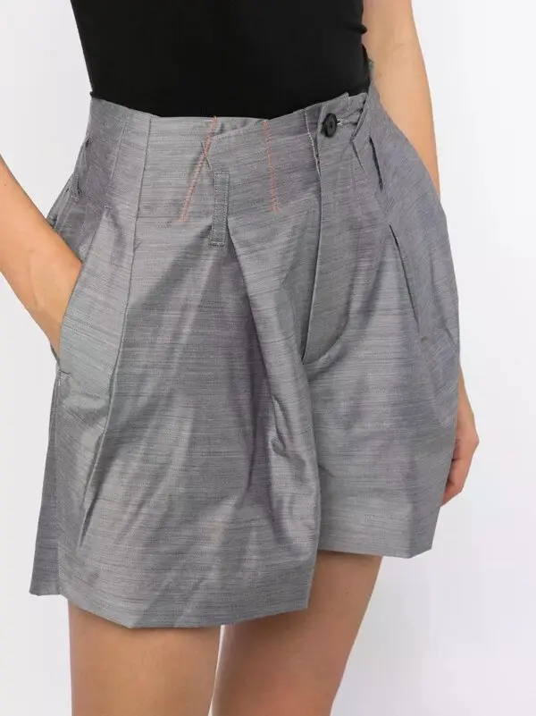 Kolor Asymmetric Design Relaxed Shorts
