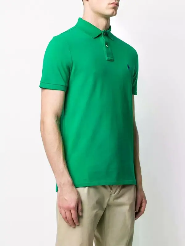 Polo Ralph Lauren Piqué Polo Shirt - Green