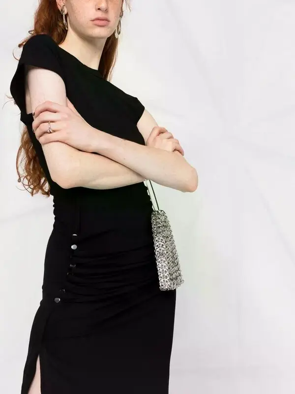 Rabanne Asymmetric Midi Dress