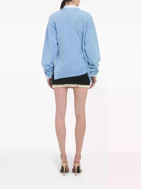 Victoria Beckham Gathered Detail Sweater