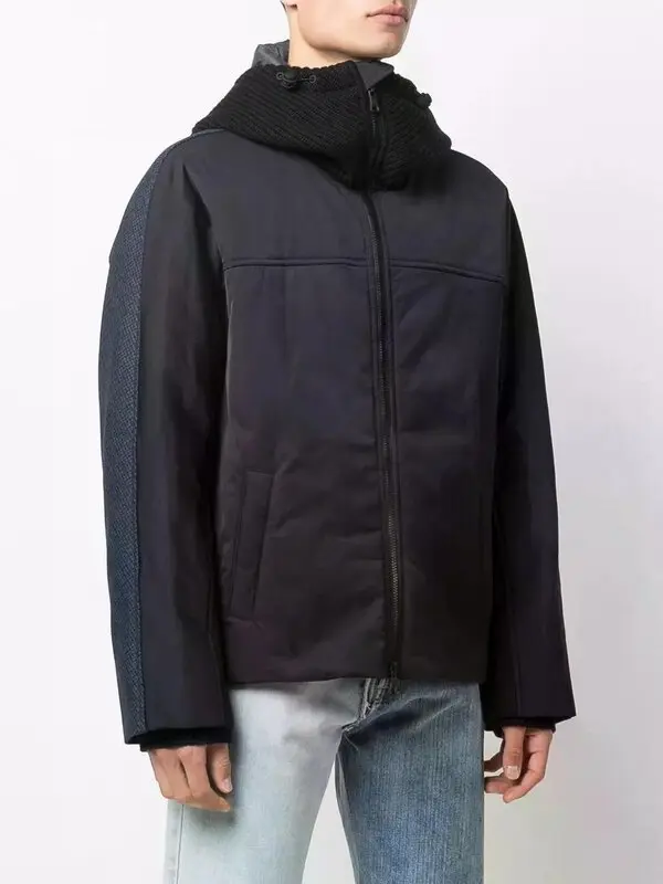 Valentino Garavani Panelled Padded Hooded Jacket