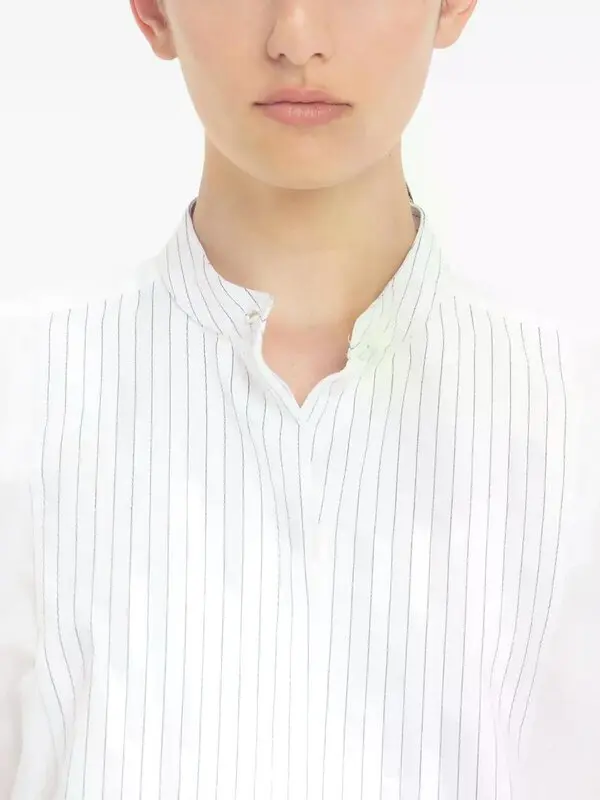 Victoria Beckham Cropped Tuxedo Shirt