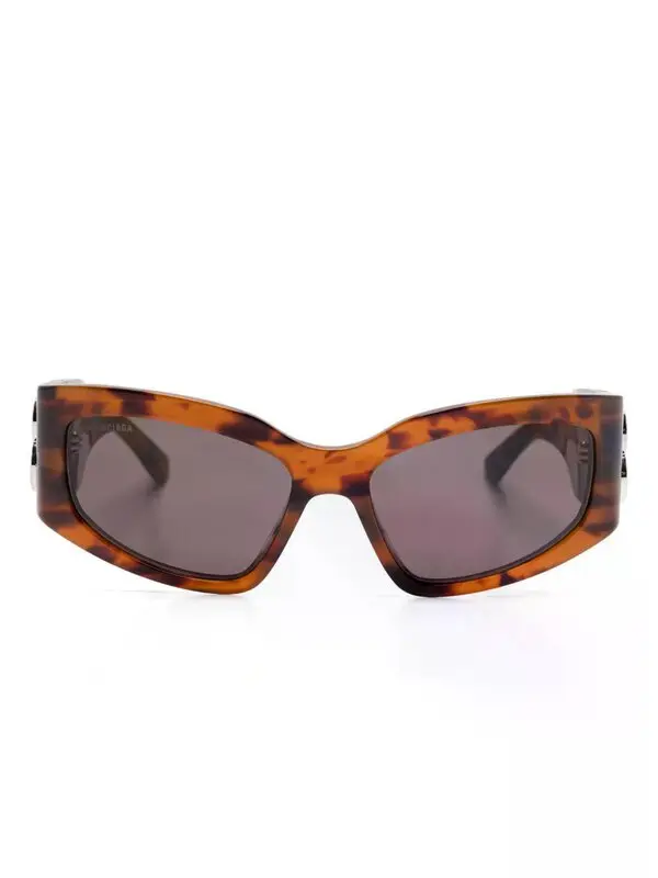 Balenciaga Bossy Cat Sunglasses - Brown