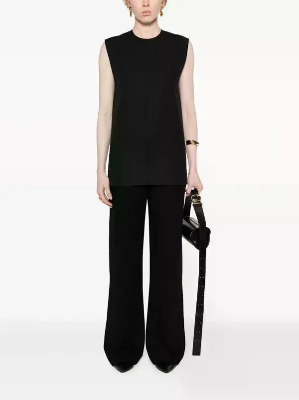 TOTEME Pressed-crease Straight Leg Trousers