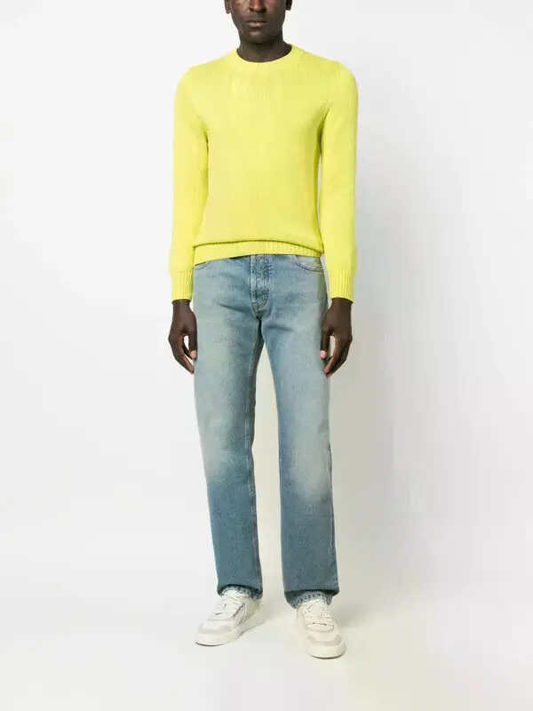 COUNTY OF MILAN Straight-leg Washed Denim Jeans