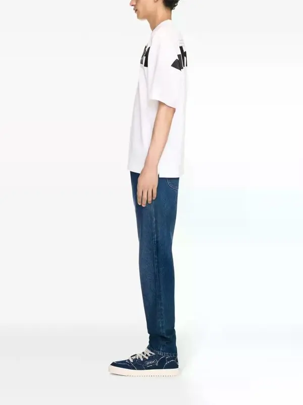 Off-White Script Tapered Jeans