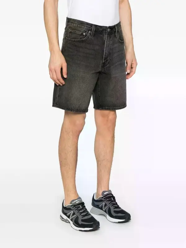 LEVI'S Loose Fit Denim Shorts - Black