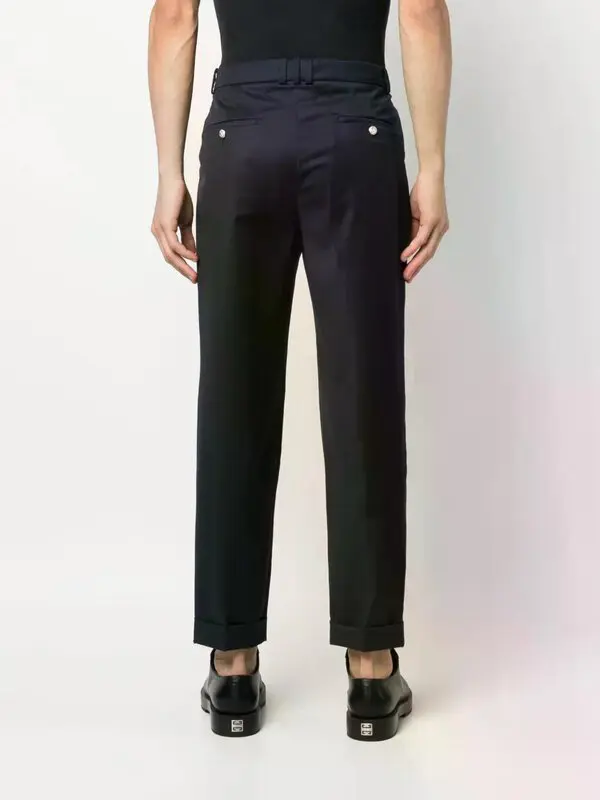 Balmain Cropped Straight-leg Trousers