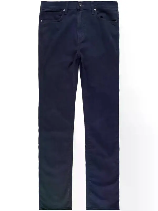 Monfrère Parisian Luxe Mid-rise Straight-leg Jeans - Blue