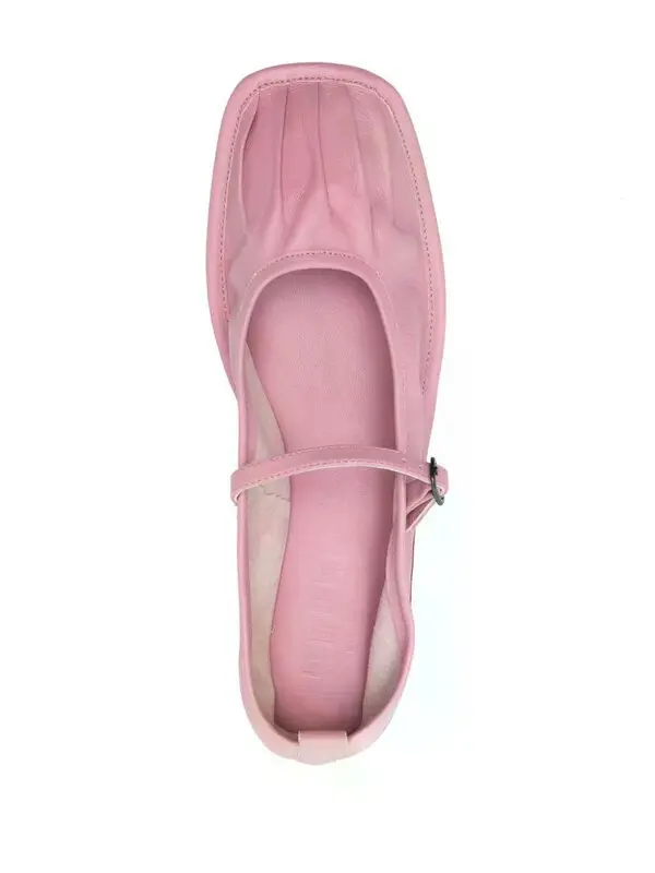 Hereu Dansa Leather Ballerinas - Pink