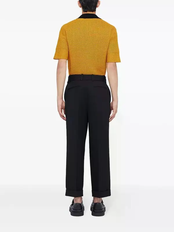 JIL SANDER Knitted Polo Shirt