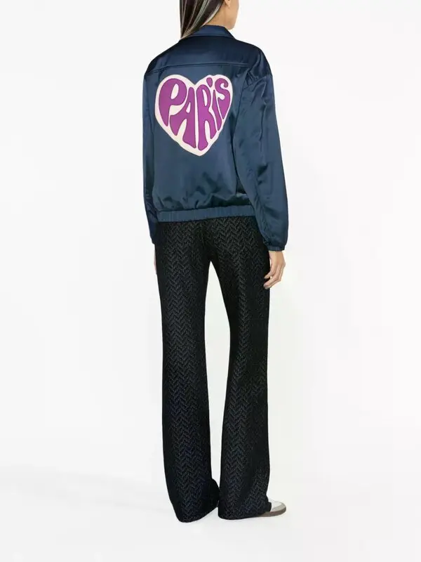 Kenzo Heart Patch Bomber Jacket