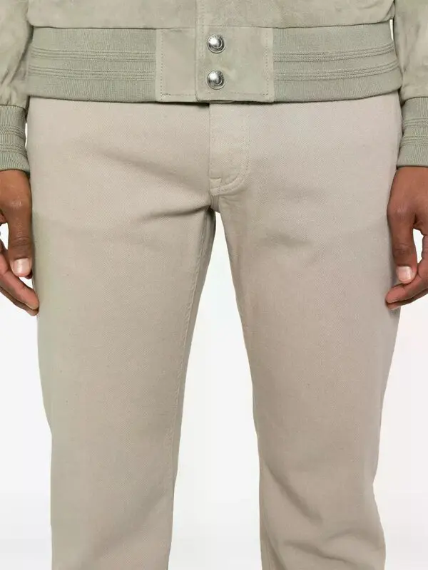 Brioni Straight-leg Jeans - Neutrals