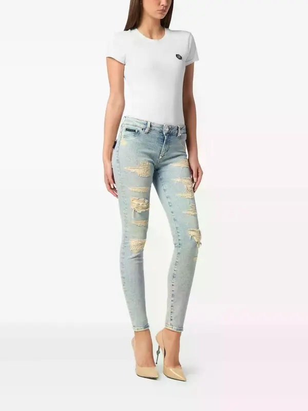 Philipp Plein High-waist Skinny Jeans
