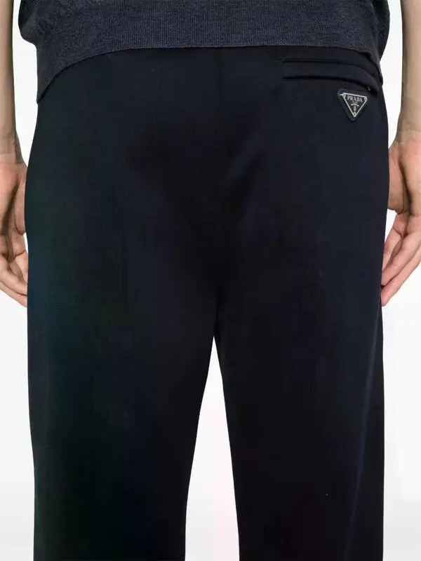Prada Triangle-logo Track Pants