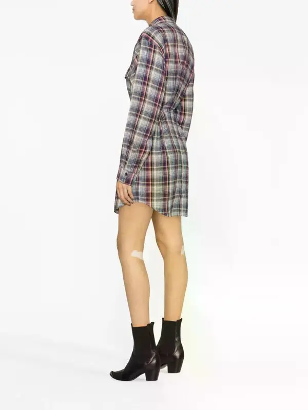 MARANT ETOILE Liliane Midi Shirt Dress