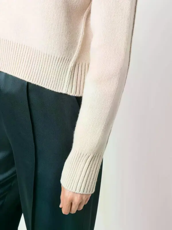 LANVIN Crew Neck Cropped Jumper