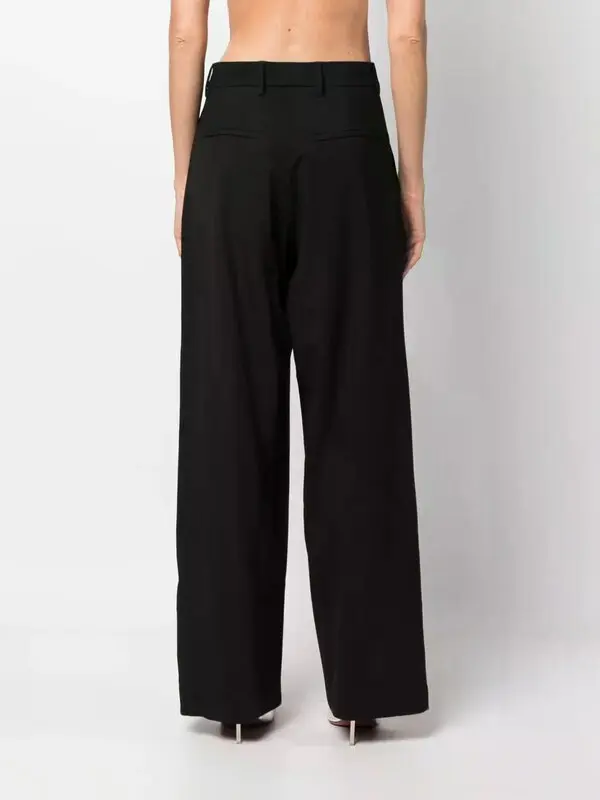 Giuseppe Di Morabito Pleated Wool Blend Trousers