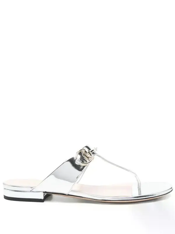 Gucci Horsebit Flap Sandals