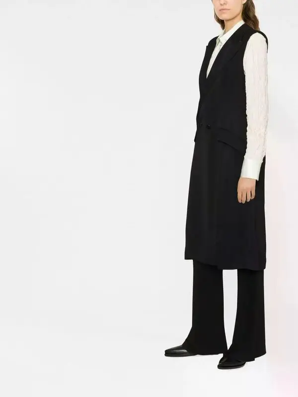 Karl Lagerfeld Peak Lapel Double-breasted Vest