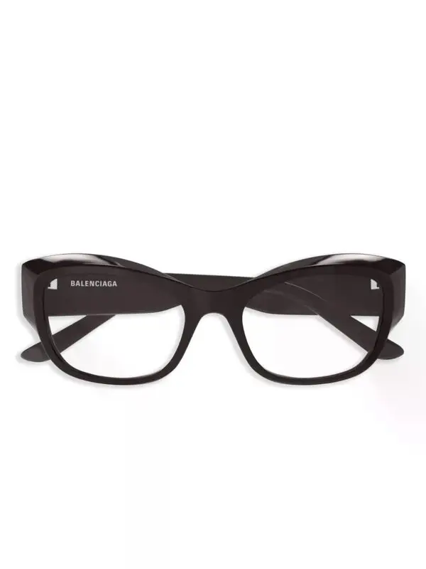 Balenciaga Cat Eye Glasses - Brown