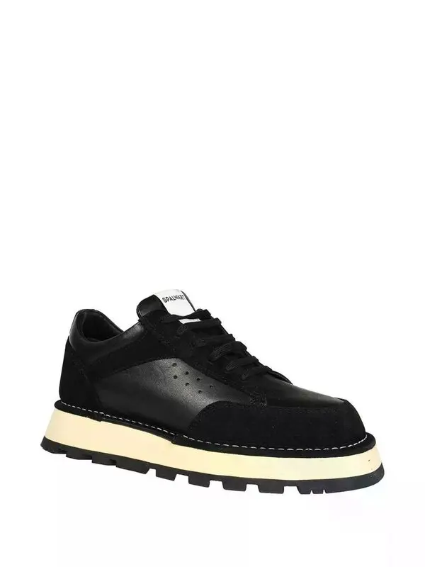 SPALWART Panelled Lace-up Sneakers