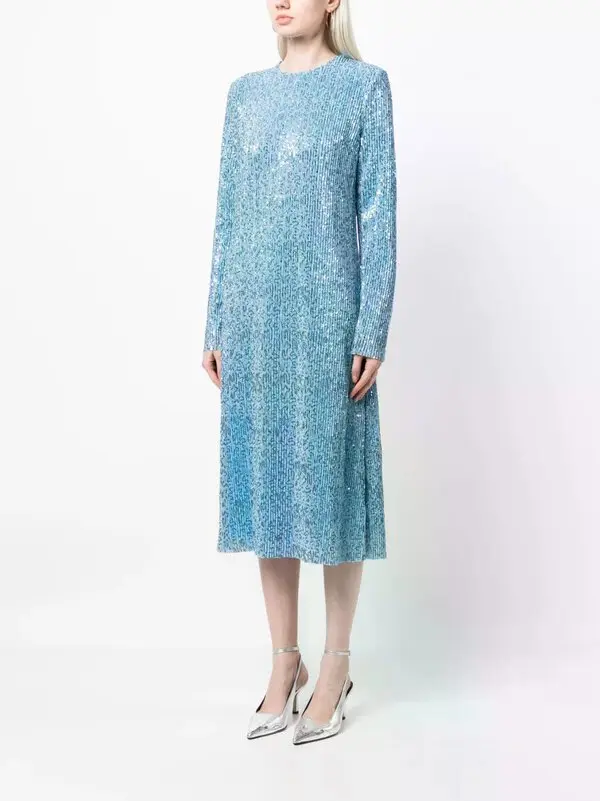 Stine Goya Celsia Sequin Midi Dress