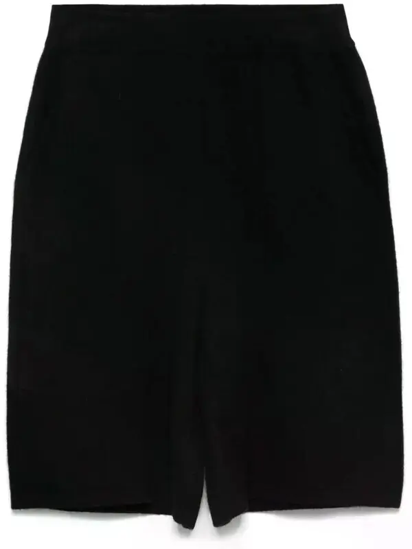 Frenckenberger Cashmere Shorts - Black