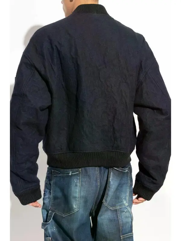Dsquared2 Embroidered Logo Bomber Jacket